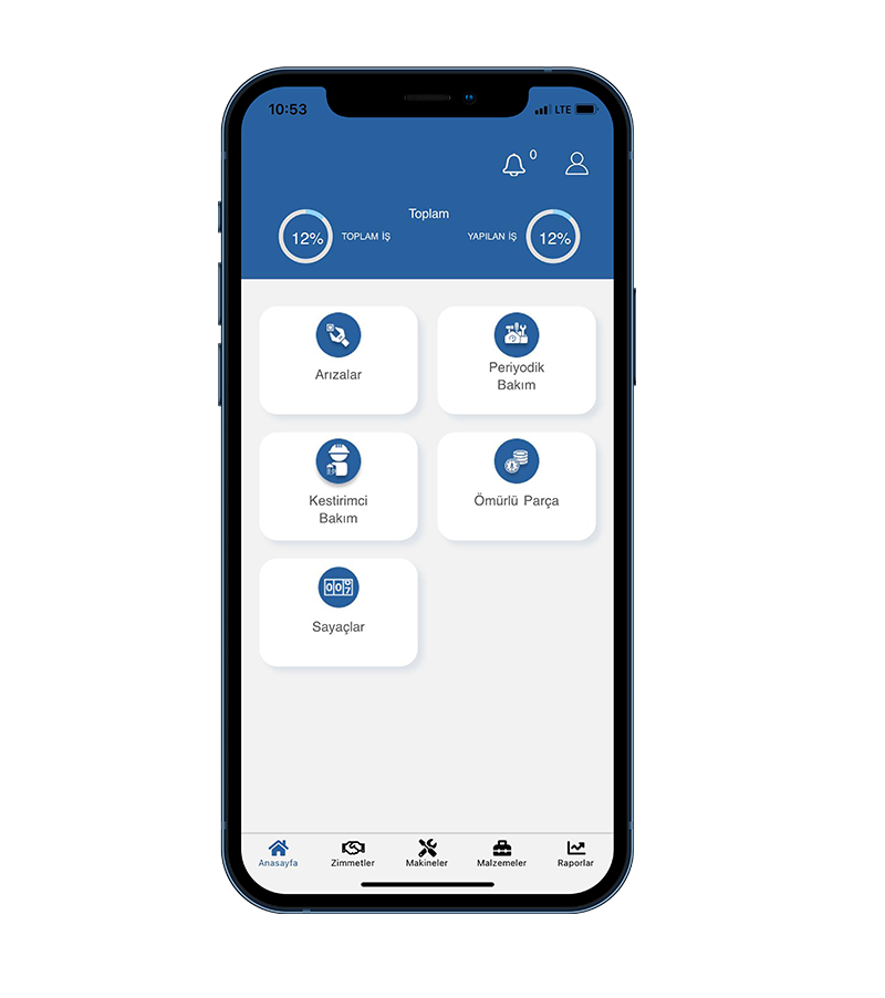 Vida Bakım Yönetim Uygulaması - Vida